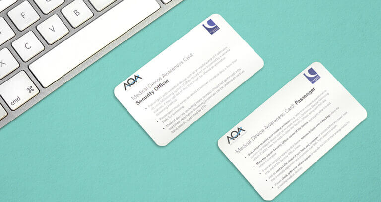 Medical Device Awareness Card | Kaleido